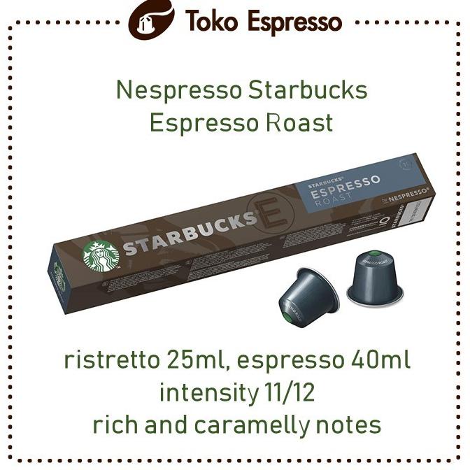 Jual Nespresso Starbucks Coffee Capsule All Variant Bisa Pilih Varian ...