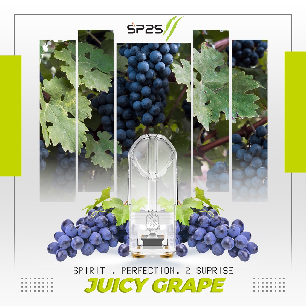 Jual SP2S II PODS CARTRIDGE (JUICY GRAPE) | Shopee Indonesia