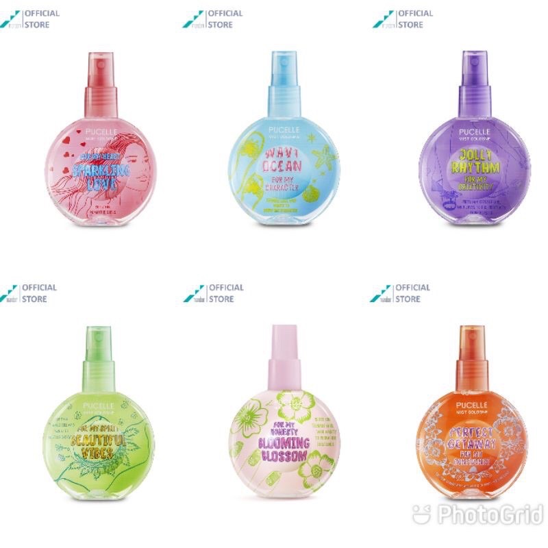 Jual PUCELLE MIST COLOGNE BLOOMING BLOSSOM 150 ml | Shopee Indonesia