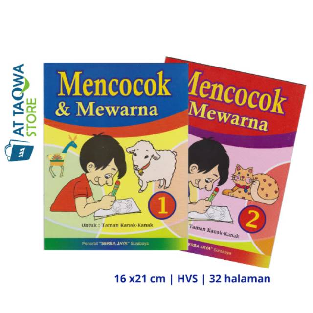Jual Buku Anak - Mencocok dan Mewarnai untuk PAUD dan TK | Shopee Indonesia