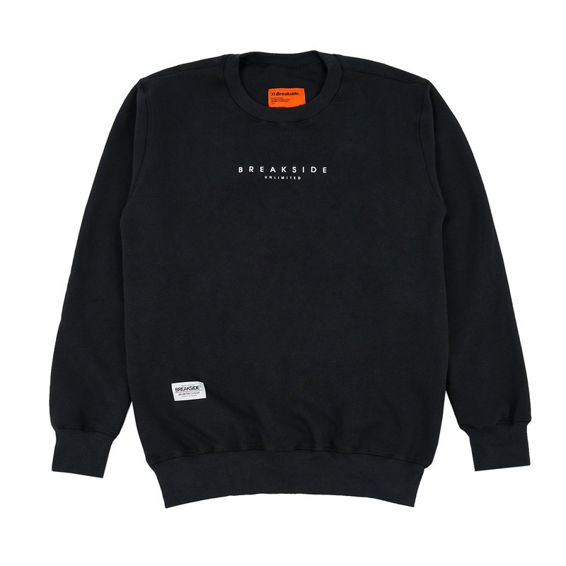 Jual Breakside Crewneck Sweet - Black Sweater Pria | Shopee Indonesia