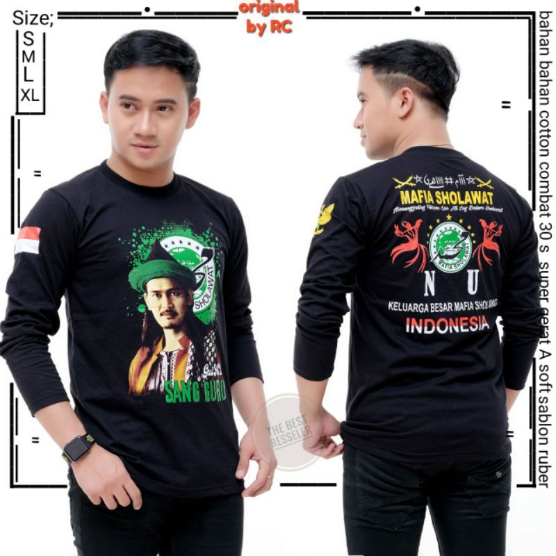 Jual KAOS MAFIA SHOLAWAT KAOS MAFIS HITAM LENGAN PANJANG KAOS ABAH ALI ... Jual KAOS MAFIA SHOLAWAT KAOS MAFIS HITAM LENGAN PANJANG KAOS ABAH ALI ...