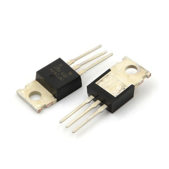 Jual Transistor Mosfet IRFZ44 IRF44 IRFZ44N N-Channel TO-220 55V 49A ...
