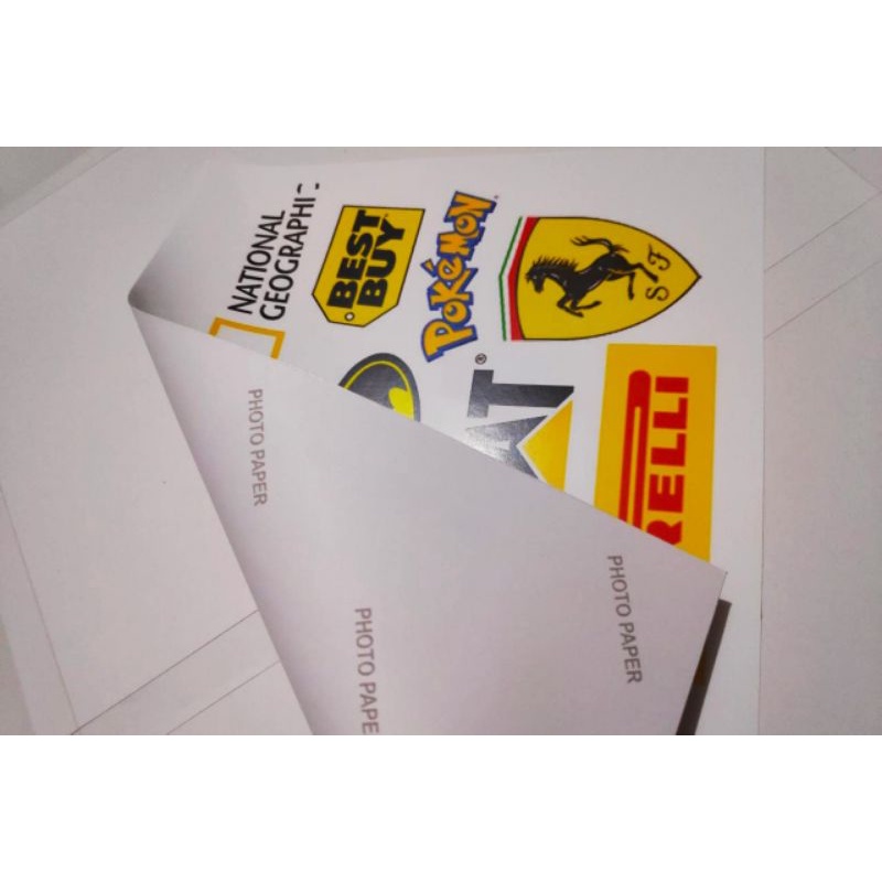 Jual Sticker matte/doff photo paper 135 GSM A4 isi 20 lembar | Shopee ...