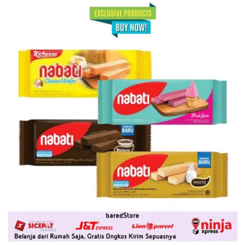 Jual Nabati Wafer 127gr All Variant | Shopee Indonesia