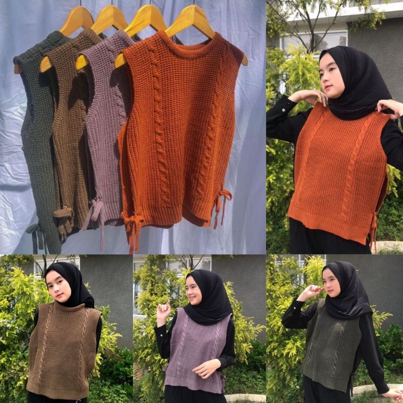 Jual Rompi Terbaru Model Hits Cable Wanita / ROMPI MODIS /ROMPI HIJAB ...