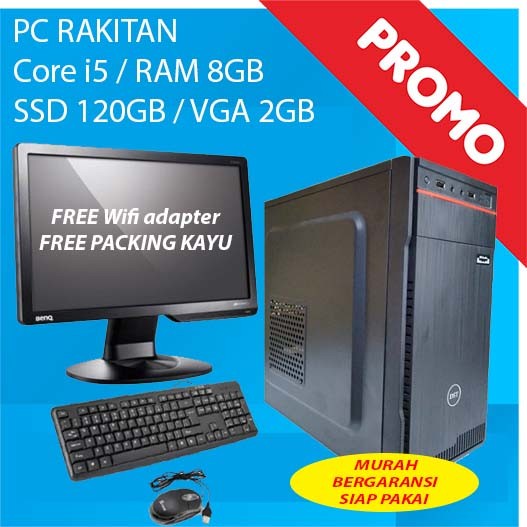 Jual PC Rakitan Gaming Core i5 RAM 8GB plus SSD | Shopee Indonesia