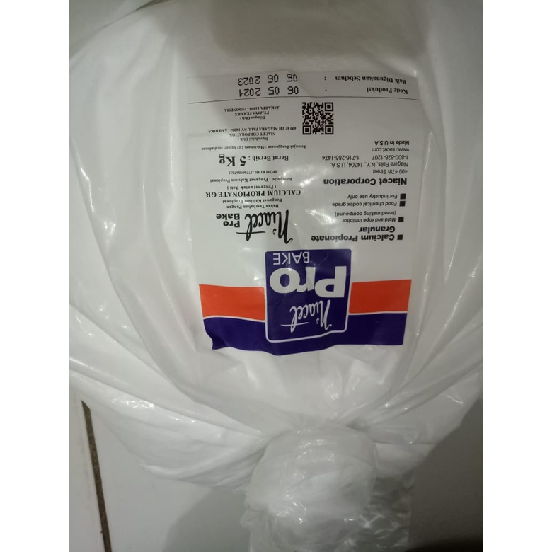 Jual Calsium Propionate Niacet ProBake 500gr | Shopee Indonesia