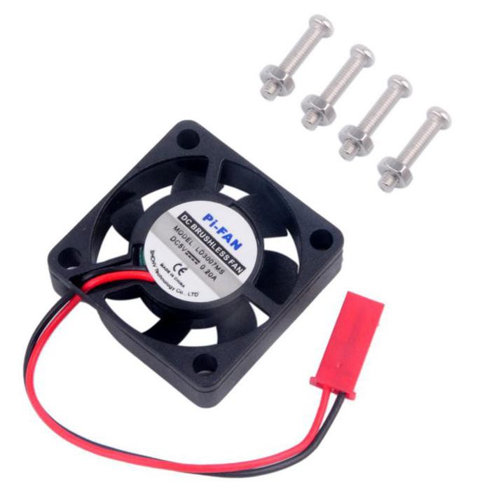 Jual Dc 5V 2Pin Mini Cooling Fan Small Exhaust Fan For 3D Iseeu773 ...