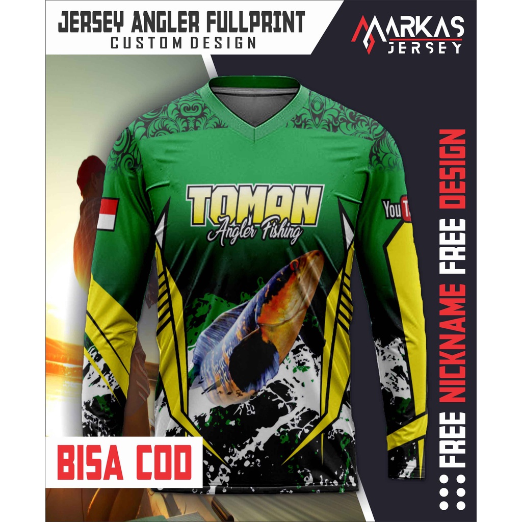 Jual JERSEY MANCING ANGLER FULLPRINTING | Shopee Indonesia