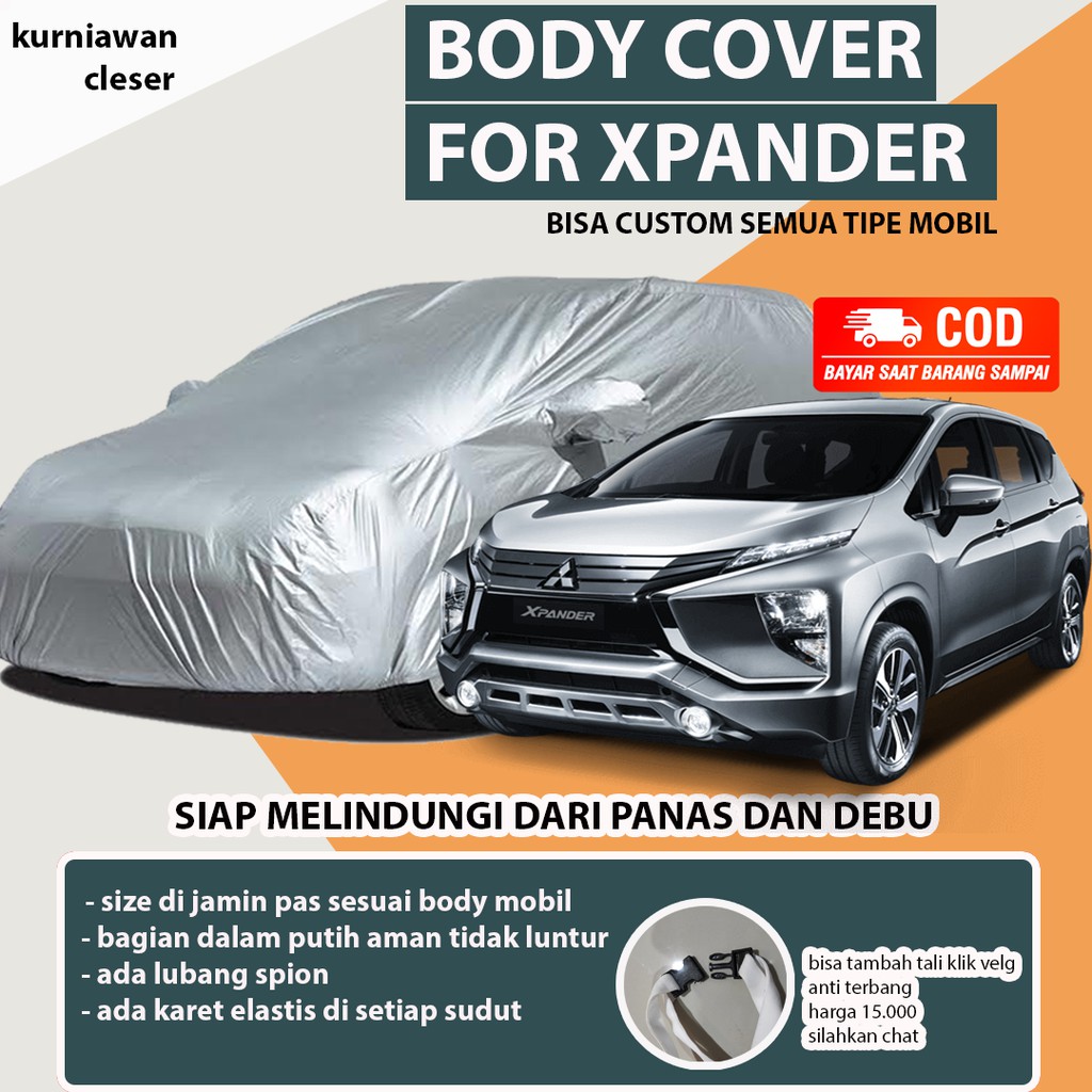 Jual Body Cover XPANDER CROSS / Sarung Cover Mobil Expander Cross ...