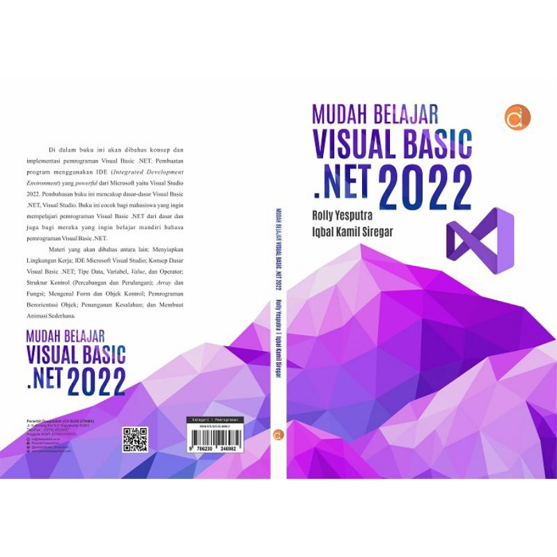 Jual Buku Mudah Belajar Visual Basic Net 2022 Deepublish Shopee Indonesia 
