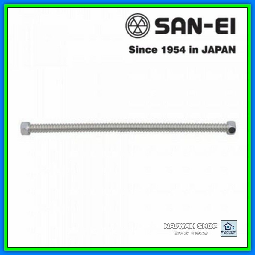 Jual San-Ei Selang Fleksibel OD 3/4" Panjang 40 Cm Stainless Steel T 10 ...