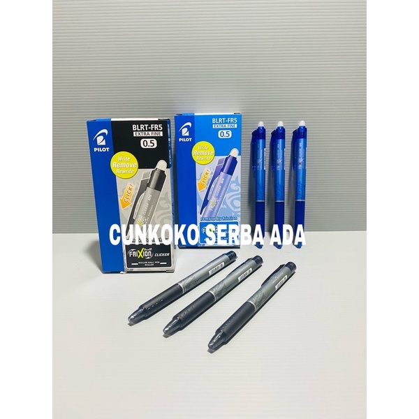 Jual PULPEN PILOT FRIXION CLICKER / 1 BOX ISI 12 PCS | Shopee Indonesia
