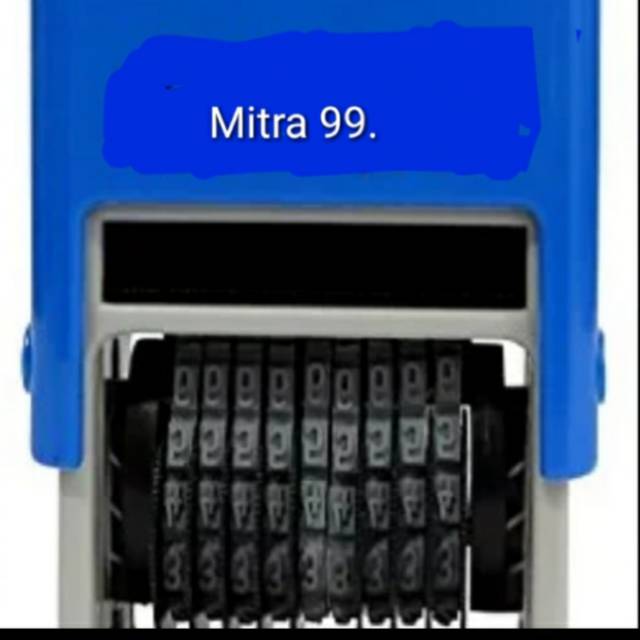 Jual Stempel Angka 3 mm, 9 digit ,self inking. | Shopee Indonesia