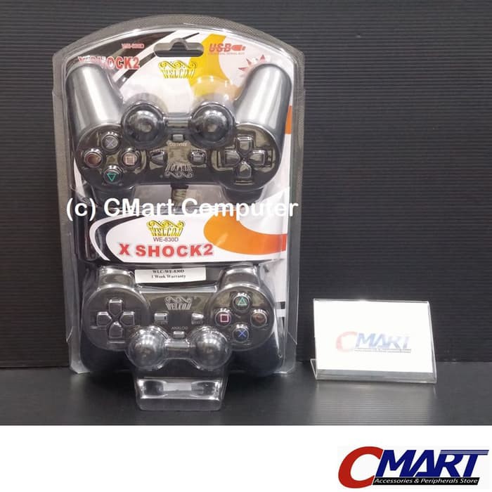 Jual Stick Game Double Controller USB PC Joystick Joystik - WLC-WE-830D ...