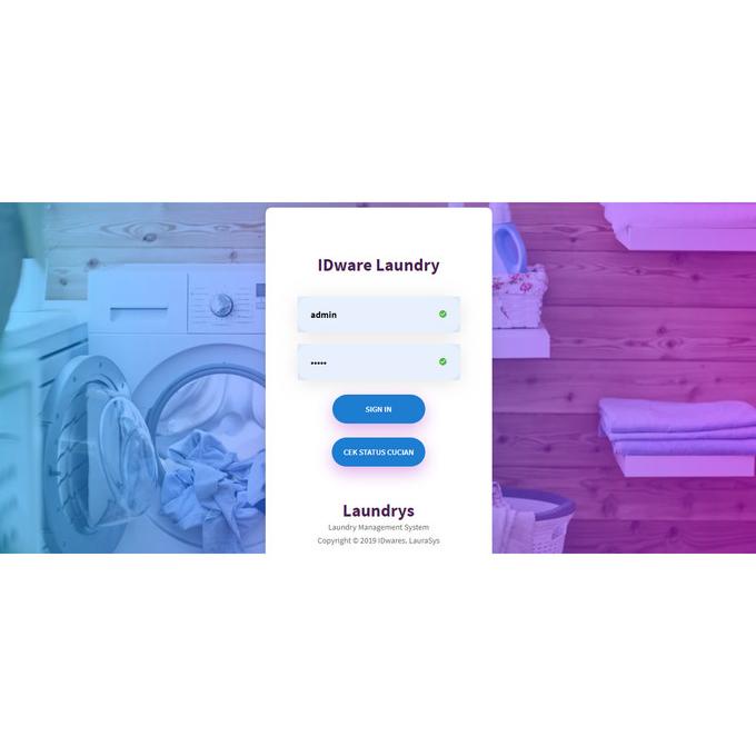 Jual Aplikasi Laundry Berbasis Web PHP Software Laundry Source Code ORI | Shopee Indonesia