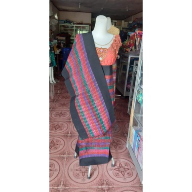 Jual ORIGINAL SARUNG SELENDANG SONGKET MANDAR TENUN ULOS HARUNGGUAN ASLI TENUN TANGAN TARUTUNG ...