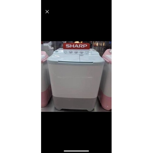 Jual Mesin cuci Sharp 9kg Es-T90MW-HK | Shopee Indonesia