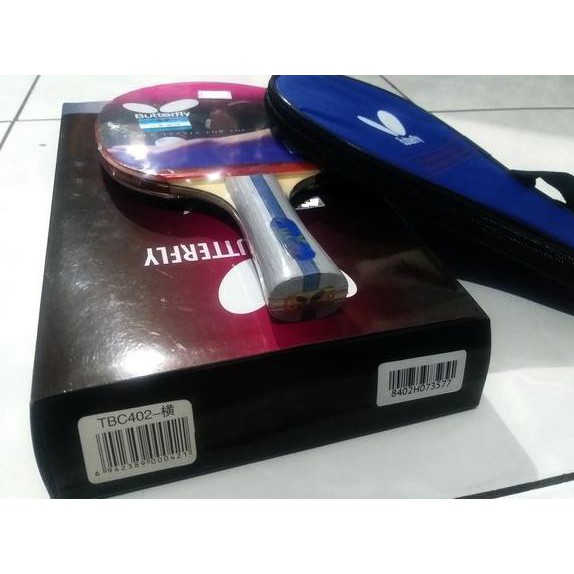 Jual Bat Pingpong Bat Tenis Meja Butterfly TBC 402 ORIGINAL New Packaging | Shopee Indonesia