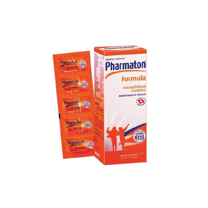 Jual Pharmaton Formula 50's Supplement Multivitamin Ginseng | Shopee ...