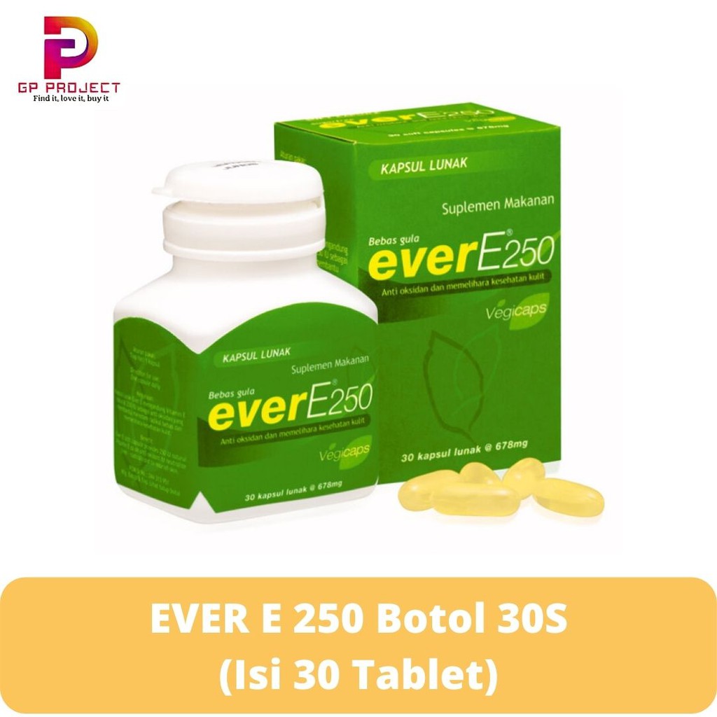Jual EVER E 250 Botol 30S (Isi 30 Tablet) | Shopee Indonesia