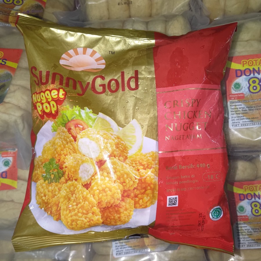 Jual Sunny gold crispy chicken nugget 440 gr | Shopee Indonesia