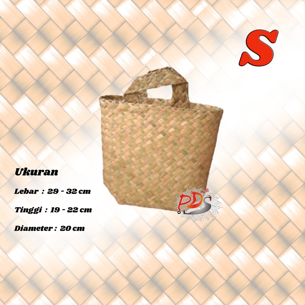 Jual COVER POT ANYAMAN PURUN / HAMPERS / TAS PURUN / BAKUL PURUN / TAS PURUN / KERAJINAN TANGAN ...