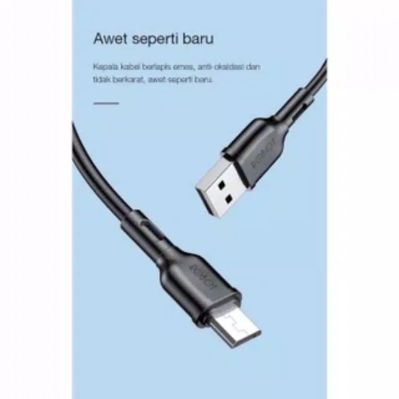 Jual Kabel Data Robot Vivan Kabel Micro Robot Fast carger 2A | Shopee ...