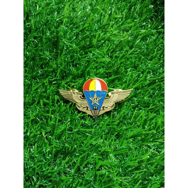 Jual BREVET WING CHINA AIR BORNE (bahan kuningan) | Shopee Indonesia