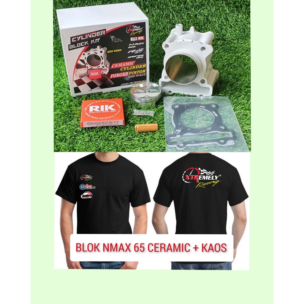 Jual BLOK BORE UP YAMAHA NMAX, AEROX 155, LEXI, R15VVA, WR155, SIZE 63 ...