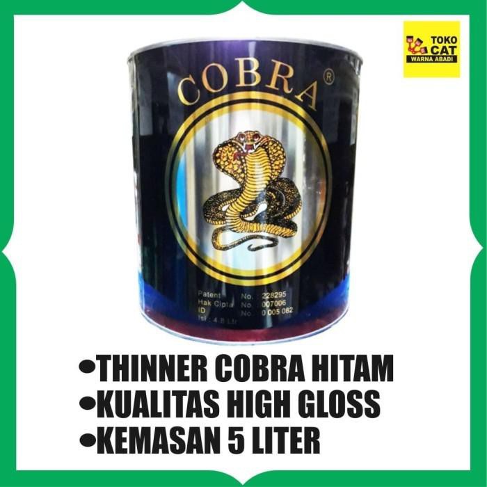 Jual Cat / Perlengkapan / Thinner Cobra 5 Liter | Shopee Indonesia