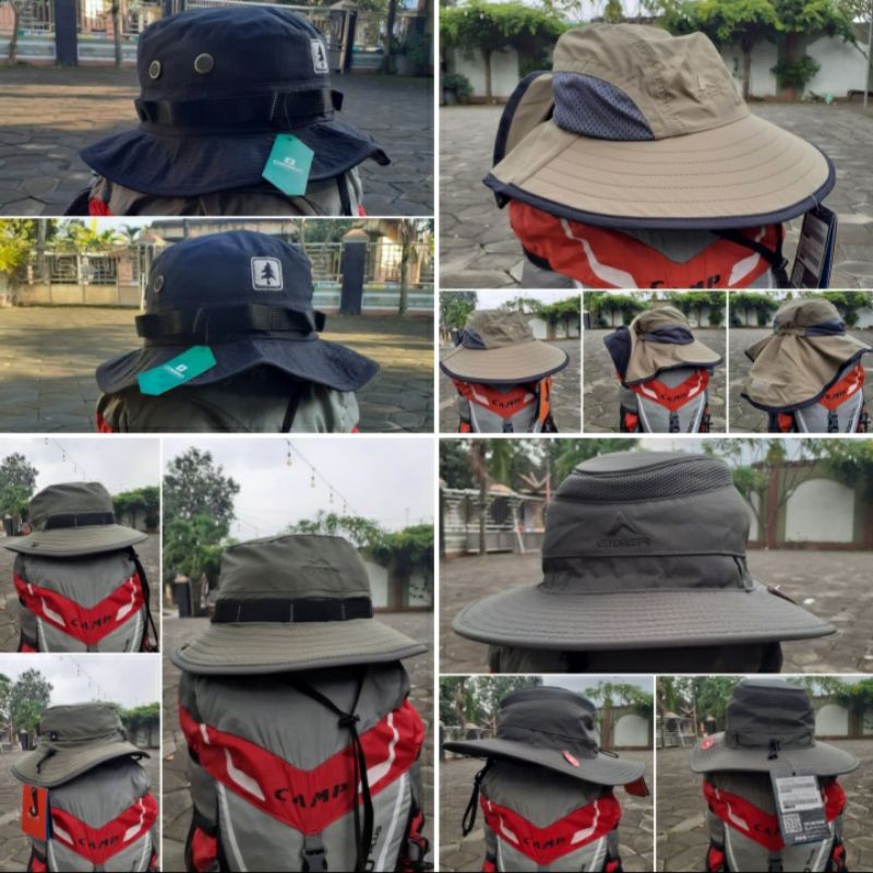 Jual Topi Rimba Consina Topi Lapangan Topi Jungle Hat Adventure Outdoor ...
