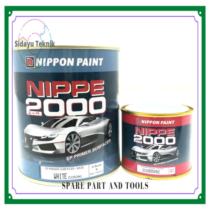 Jual Cat Dasar Epoxy Primer Surfacer Nippe 2000 1 KG | Shopee Indonesia