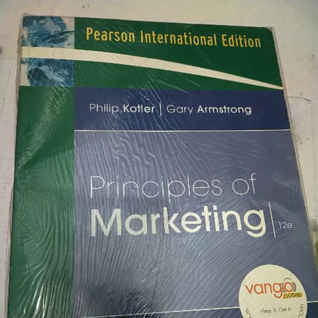 Jual ORIGINAL PRINCIPLES OF MARKETING Pearson international edition ...