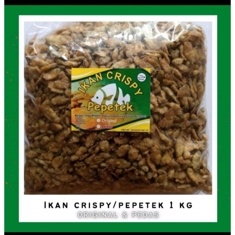 Jual ikan crispy Pepetek 1kg (1000g) | Shopee Indonesia
