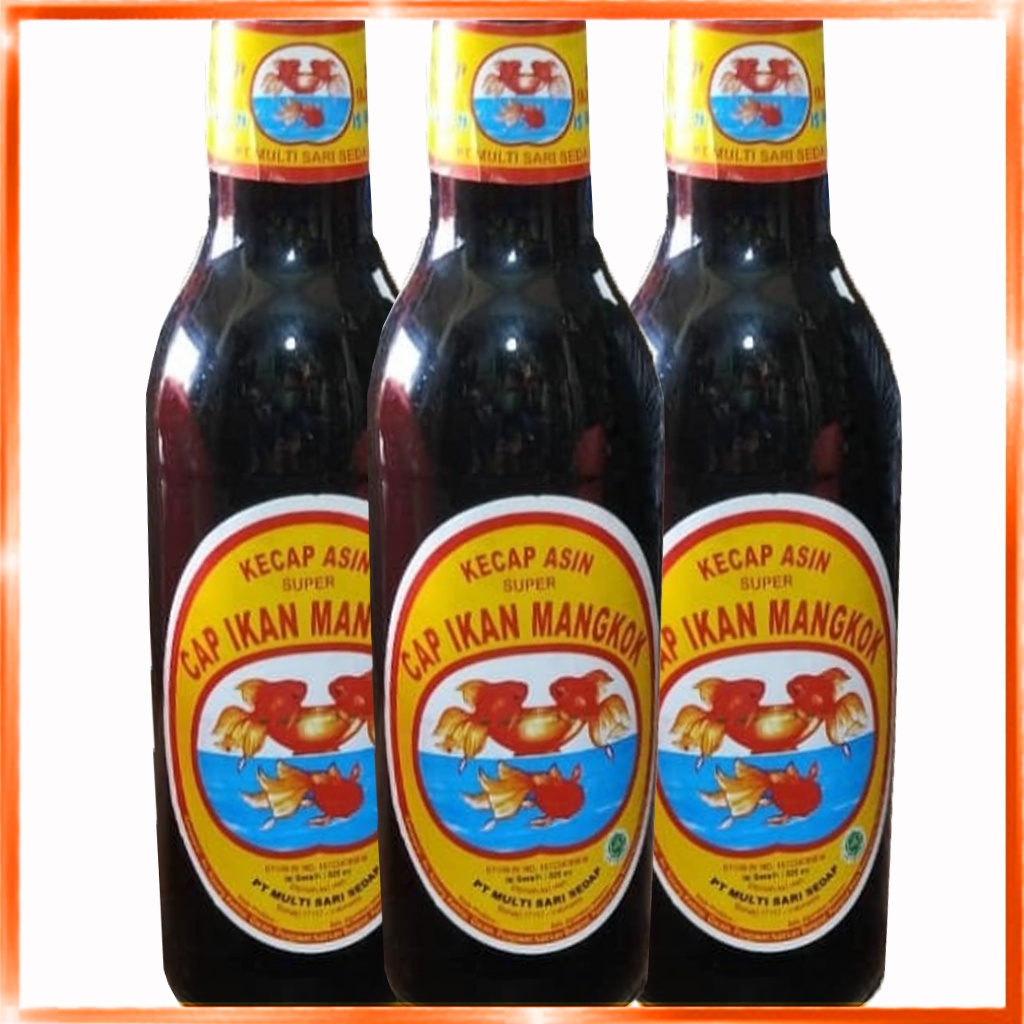 Jual Kecap asin cap ikan mangkok 620ml, kecap asin cap mangkok, Kecap ...