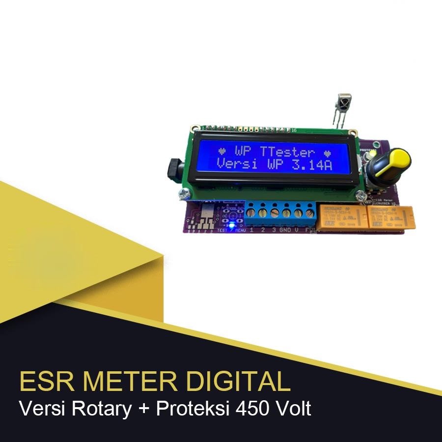 Jual New ESR Meter Digital / Smart LCR Tester / Komponen tester ...