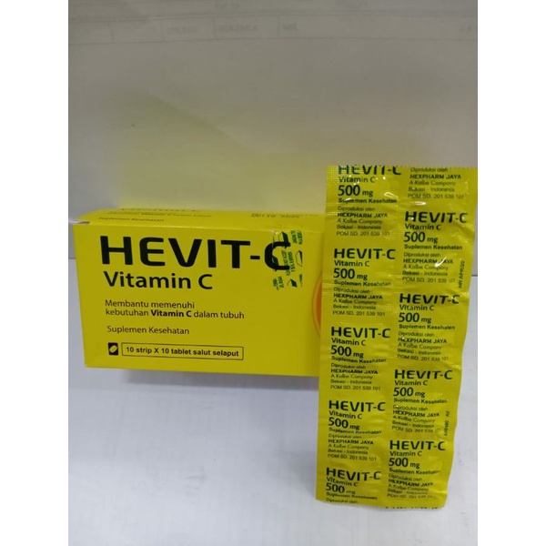 Jual Hevit-C 500mg, 1000mg, & Plus 10's | Shopee Indonesia