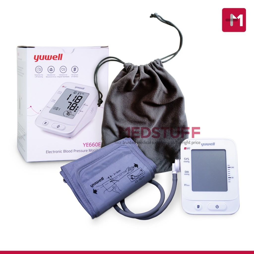 Jual Tensimeter Digital Yuwell 660E Alat Tensi Digital | Shopee Indonesia