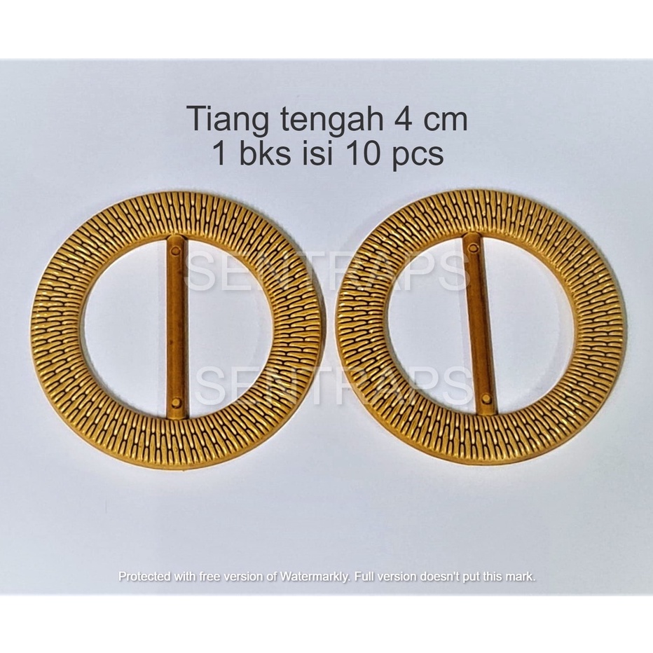 Jual Kepala gesper/ring bulat motif kayu 4cm | Shopee Indonesia