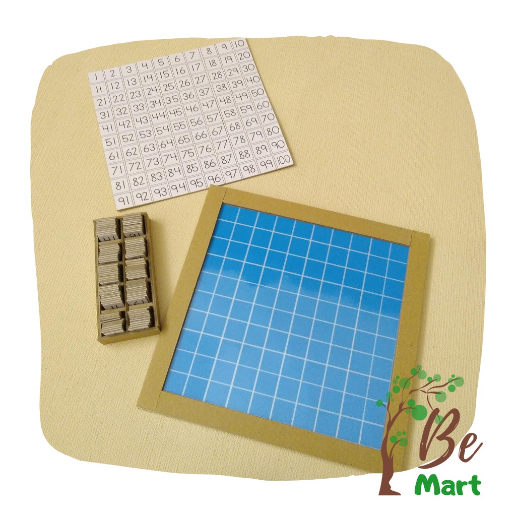 Jual DIY Hundred Board Montessori | Shopee Indonesia