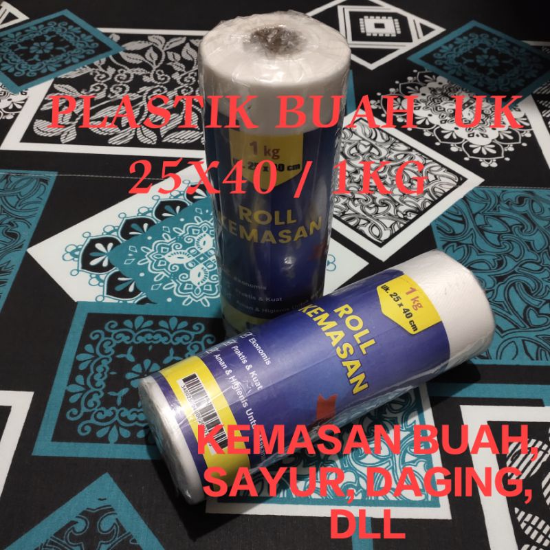 Jual Plastik Buah - Plastik Foto Copy - Plastik HD Roll - Plastik Sayur ...