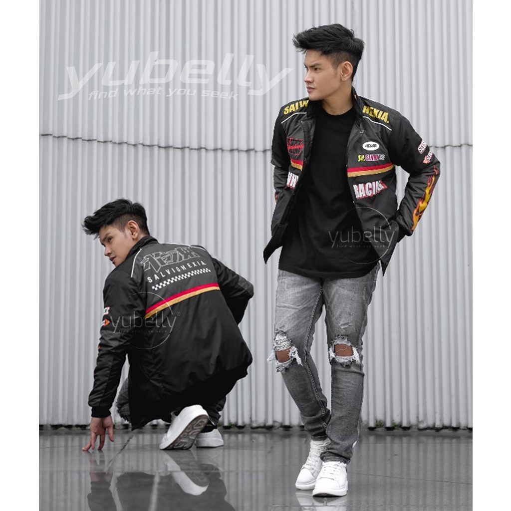 Jual Jaket Nascar Racing Vintage Salvio Hexia Original Jaket Outdoor ...