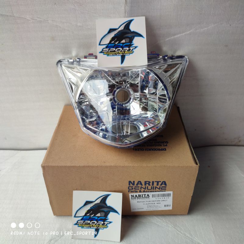 Jual PAKET HEMAT reflektor headlamp lampu depan mx lama stop belakang ...