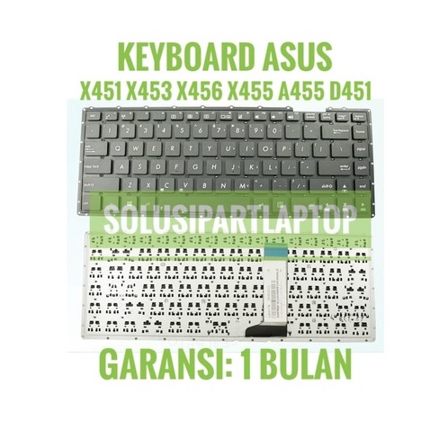 Jual Keyboard Laptop ASUS X451 X453 X455 A455 D451 X451C X453M X451M ...