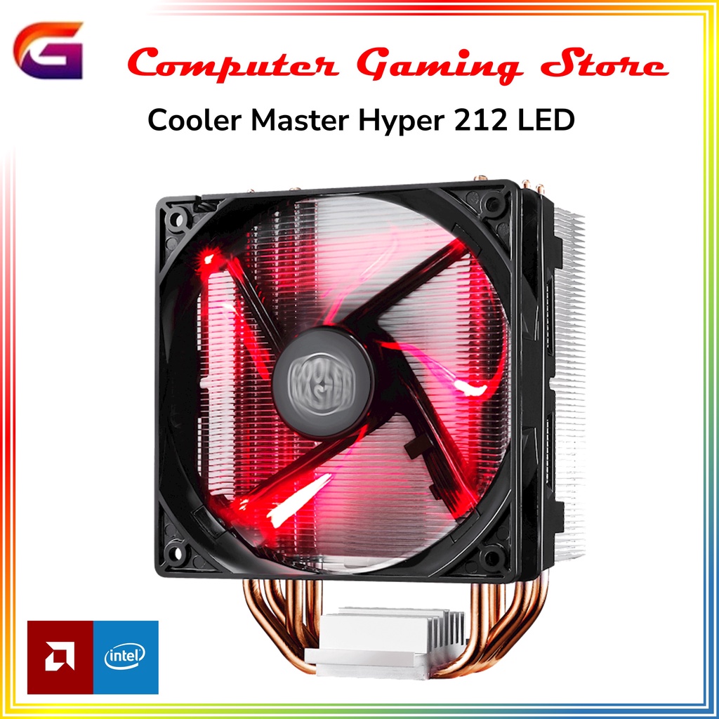 Jual Cooler Master HYPER 212 LED - Fan prosesor Intel AMD | Shopee ...