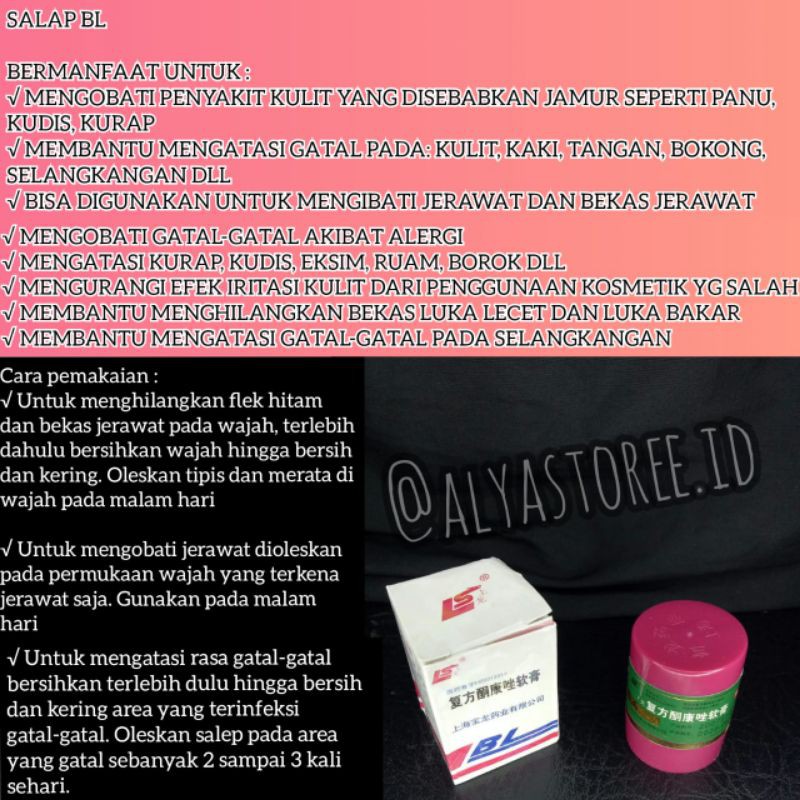 Jual BL SALAP | Shopee Indonesia