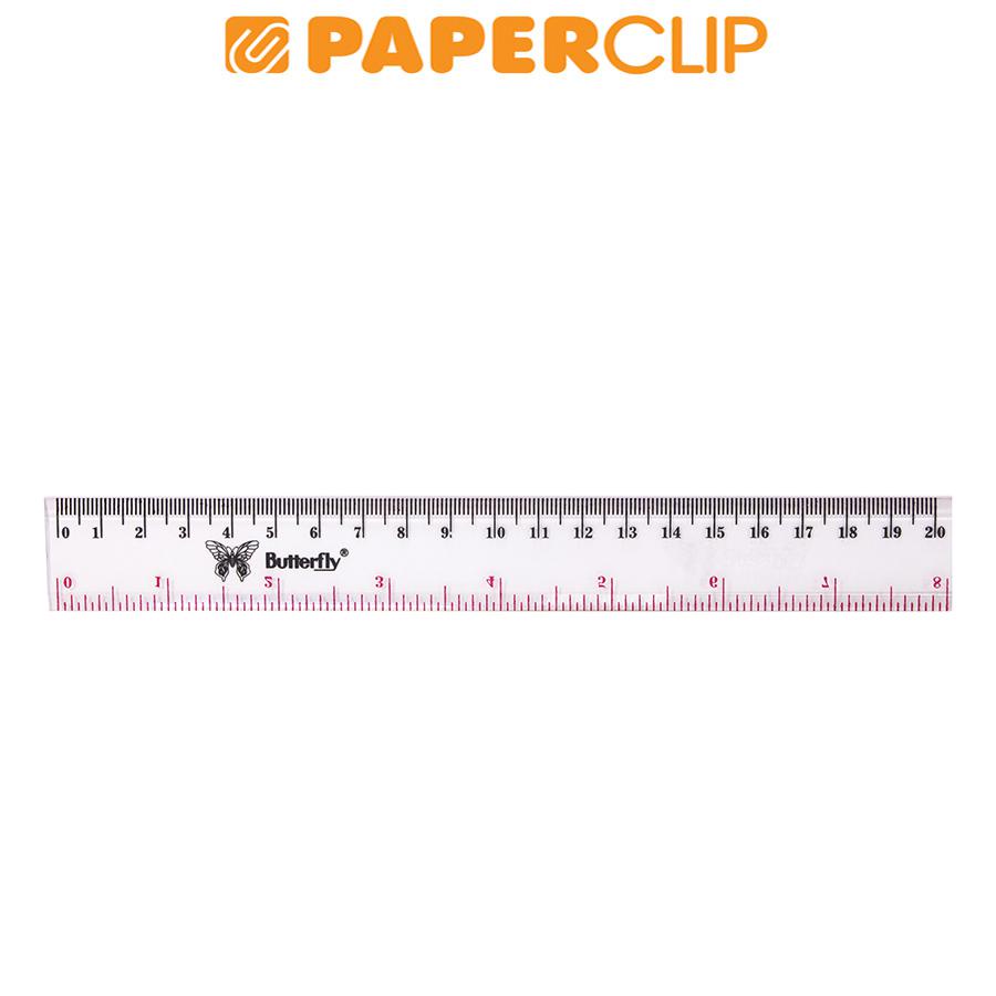 Jual RULER BUTTERFLY 20CM | Shopee Indonesia
