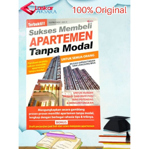 Jual Buku Sukses Membeli Apartemen Tanpa Modal | Shopee Indonesia